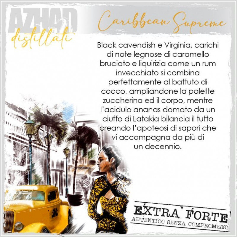 Concentré Azhad's Elixirs Distillati Caribbean Supreme - 20ml